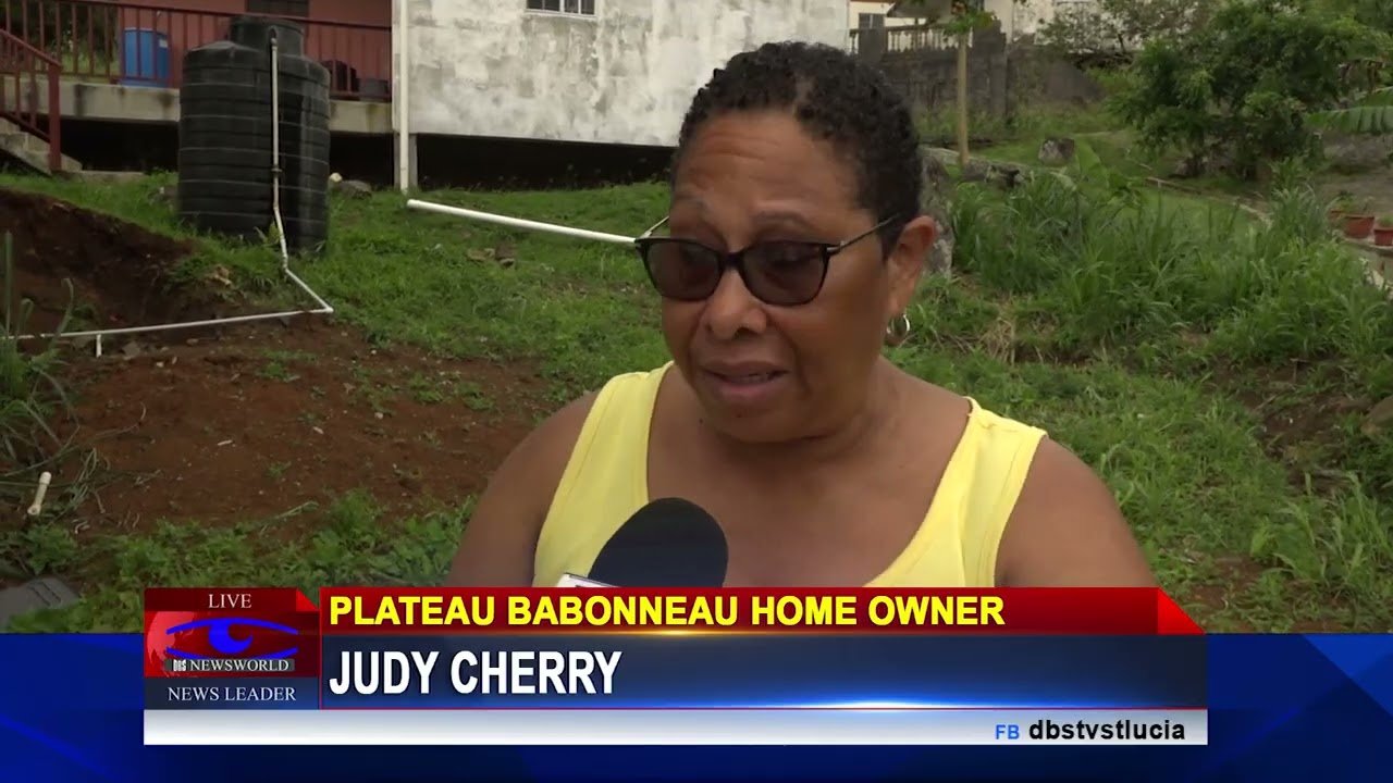 UNFINISHED DRAINAGE PROJECT PUTS BABONNEAU HOME AT FLOOD RISK – DBS TV ...